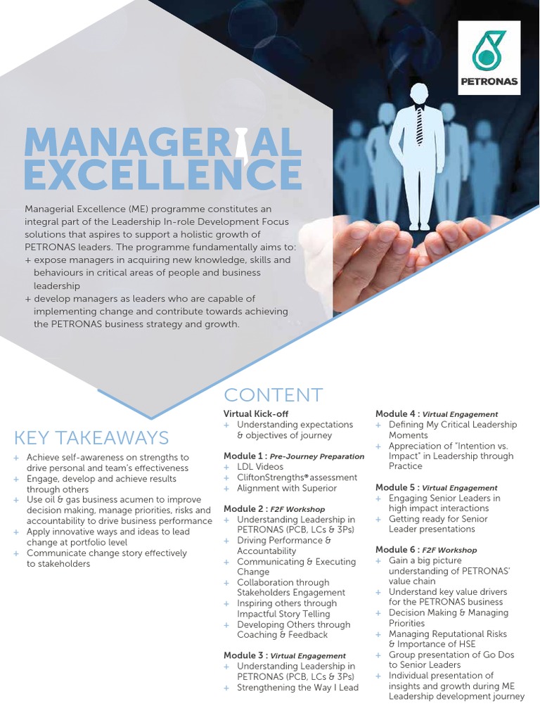 Managerial Excellence | PDF | Leadership | Strategic Management