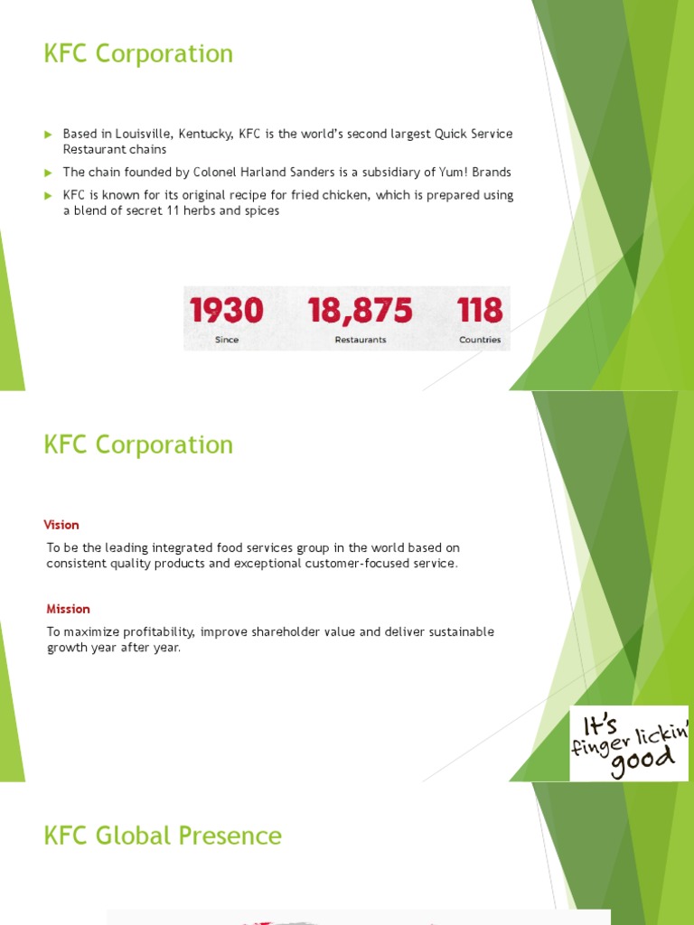KFC OS Live Project | PDF | Supply Chain | Strategic Management