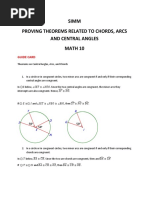 Math 10 Q 2 SLM Module 4 | PDF | Angle | Circle
