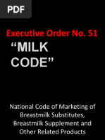 Milk Code | PDF | Breast Milk | Infant Formula