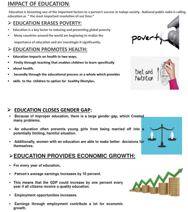 Education's Global Impact | PDF
