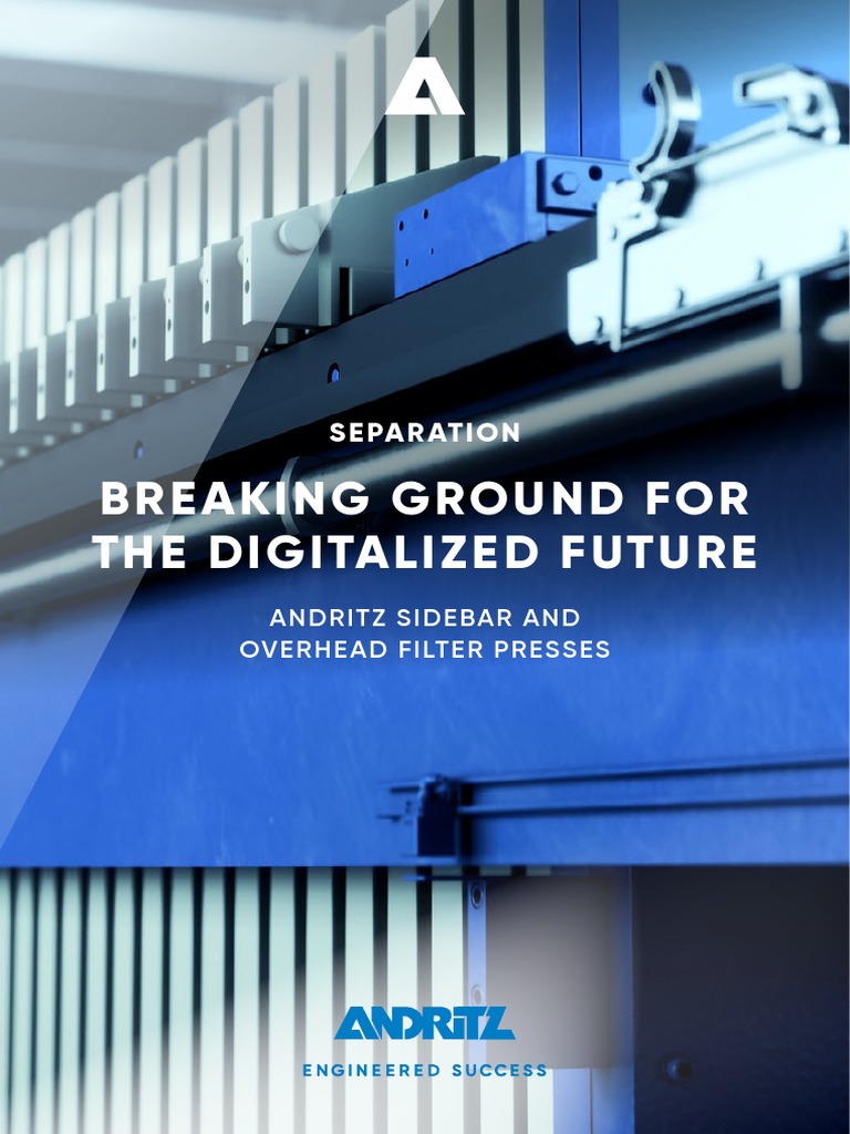 Andritz Sidebar and Overhead Filter Presses Data | PDF | Filtration ...