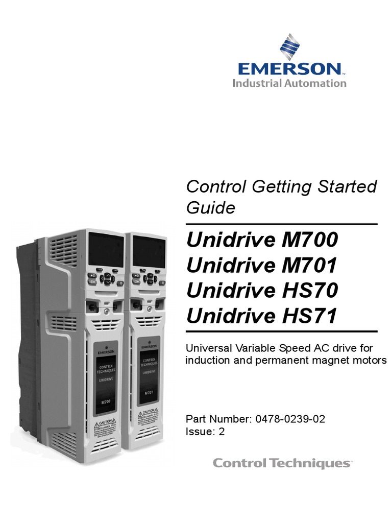 M700 M701 Unidrive Manual PDF | PDF | Electric Motor | Safety