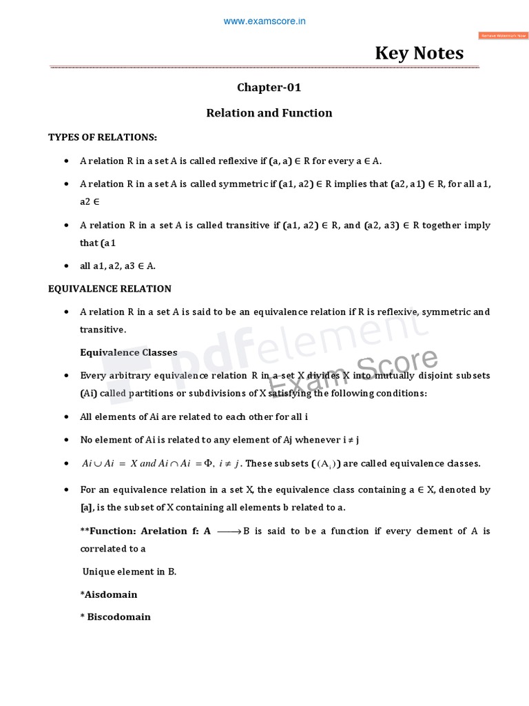 Understanding Relations and Functions | PDF