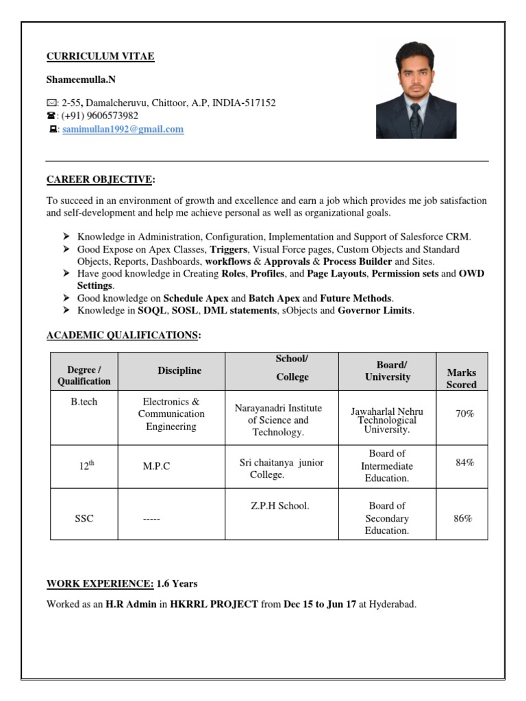 Sami Exp Resume | PDF | Computer Network | Computing