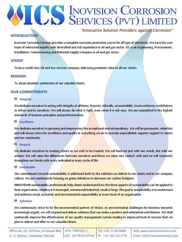 Ics Brochure | Download Free PDF | Environmental Impact Assessment ...