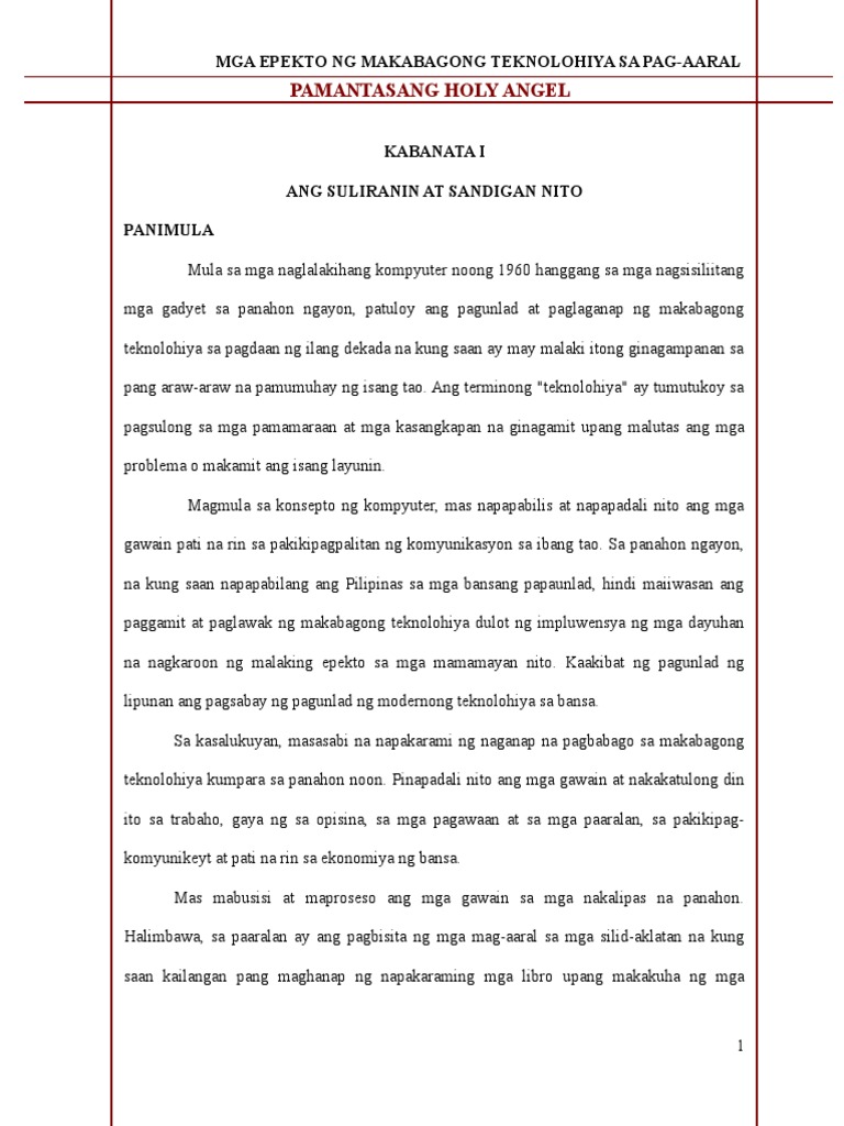 HAU Thesis Template | PDF