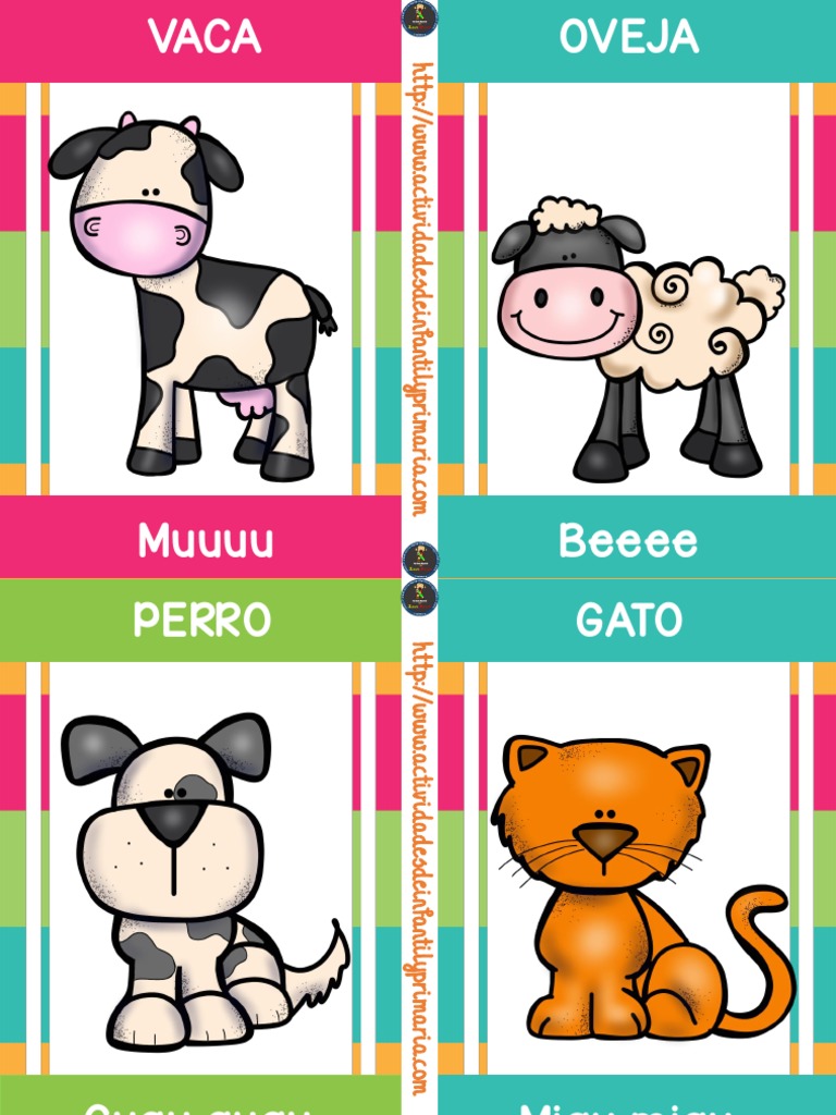 Sonidos de Animales para Niños | PDF