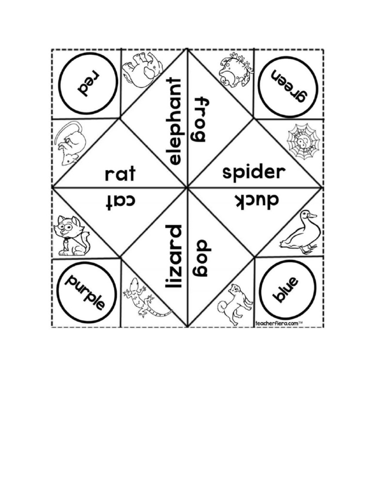 Cootie Catcher 3 Pet Show | PDF