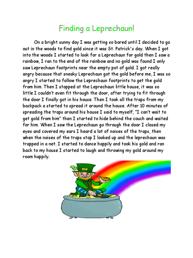 Leprechaun Hunt Adventure | PDF