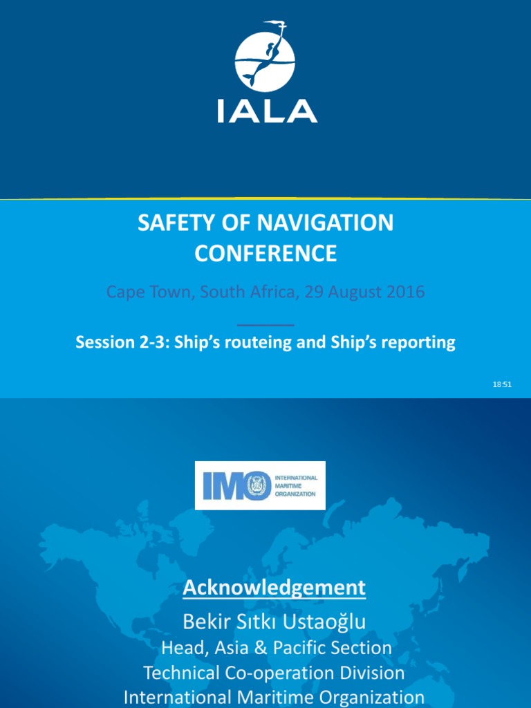 Session 2-3 Cape Town - Ship's Routeing and Reporting | PDF ...