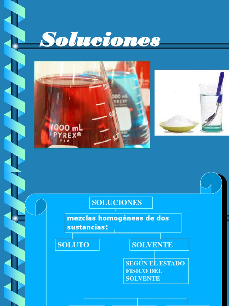 Soluciones y Unidades | PDF | Concentración | Solubilidad