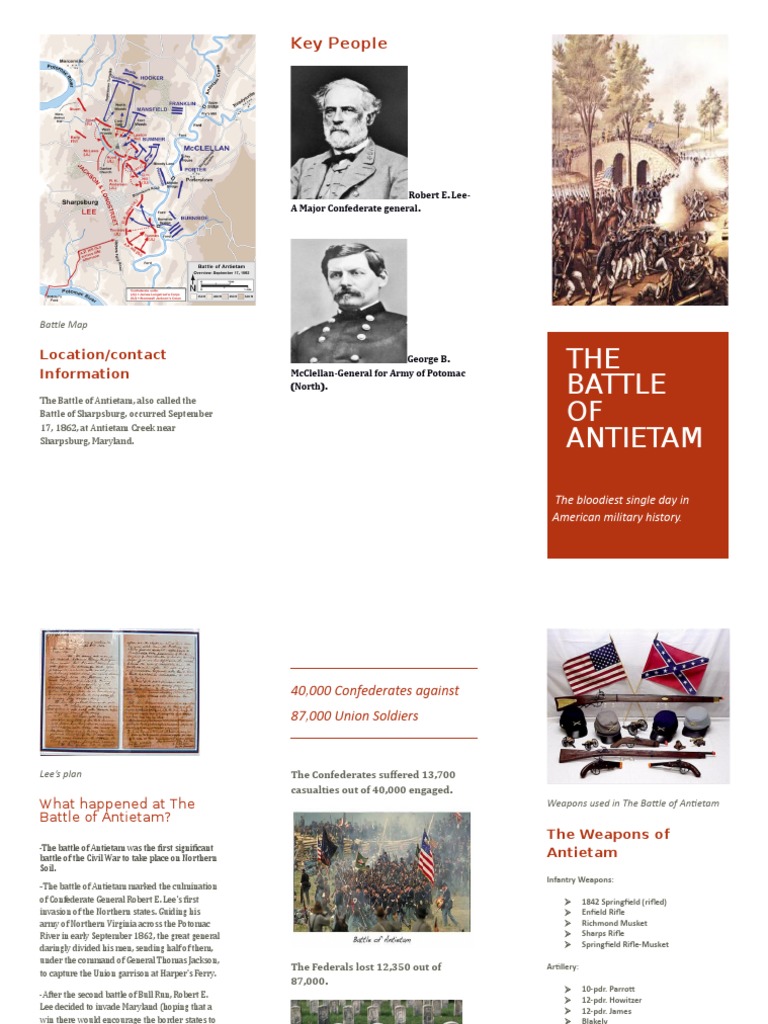 The Battle of Antietam | PDF | Union Army | Confederate States Army