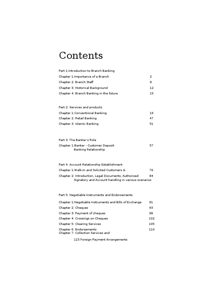 Branch Banking IBP Stage 1 PDF | PDF | Deposit Account | Banks