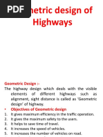 Design of Surfaces and Guideways Geometric Design REV 1 | PDF | Traffic ...
