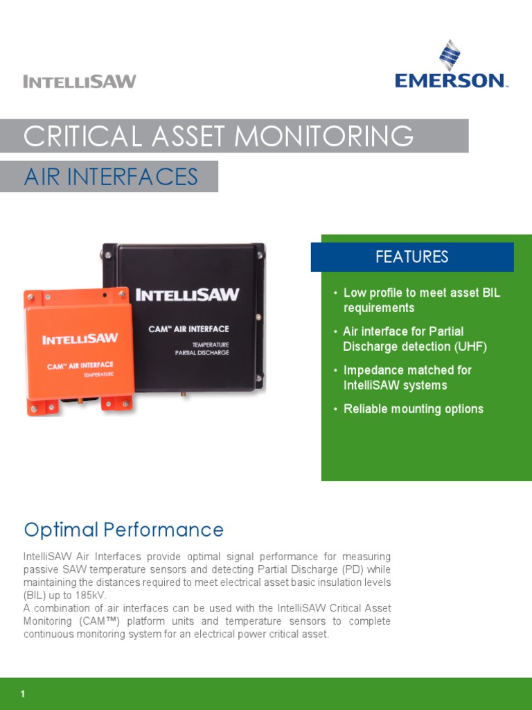 IntelliSAW - Data Sheet - Air Interface - R3 | PDF | Coaxial Cable ...
