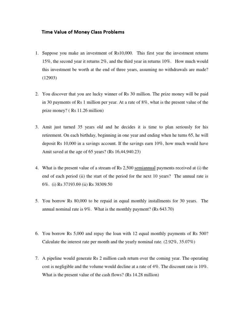 Problems-Financial Management | PDF | Beta (Finance) | Bonds (Finance)