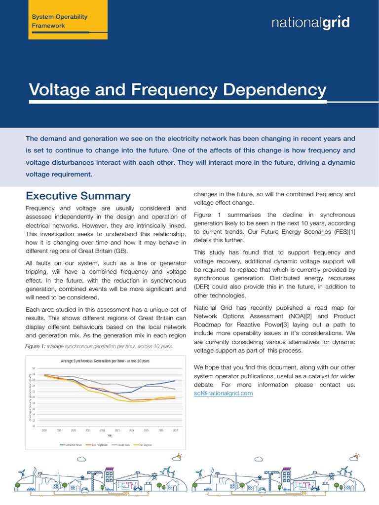 SOF Report - Frequency and Voltage Assessment | Download Free PDF ...