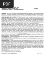 Nidoflor Cream 15g Insert Eng | PDF | Breastfeeding | Glucocorticoid