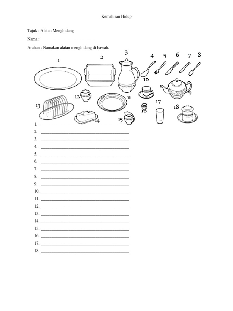 Latihan KH Alatan Menghidang | PDF