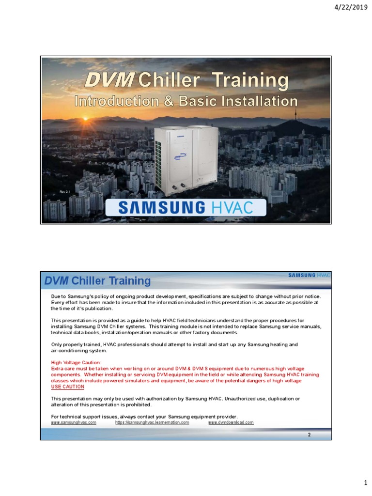 DVM Chiller Intro & Basic Install Rev 2.2 PDF | Download Free PDF | Transport Phenomena ...