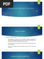 GST Audit Notice - Form ADT-01 | PDF