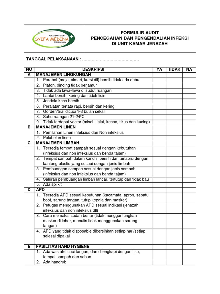 Form Followup Alat Reuse Di Rawat Inap | PDF
