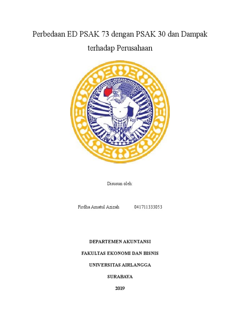 Psak 30 Dan 73 Makalah | PDF