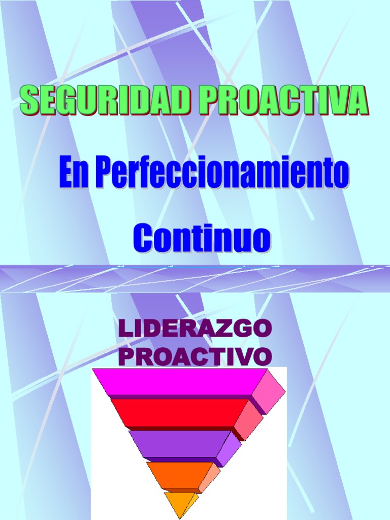 Liderazgo - Proactivo | PDF | Actitud (psicología) | Liderazgo