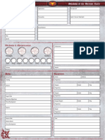 Basic Character Sheet Fillable-BECMI | PDF | Fantasy Games | Role Playing