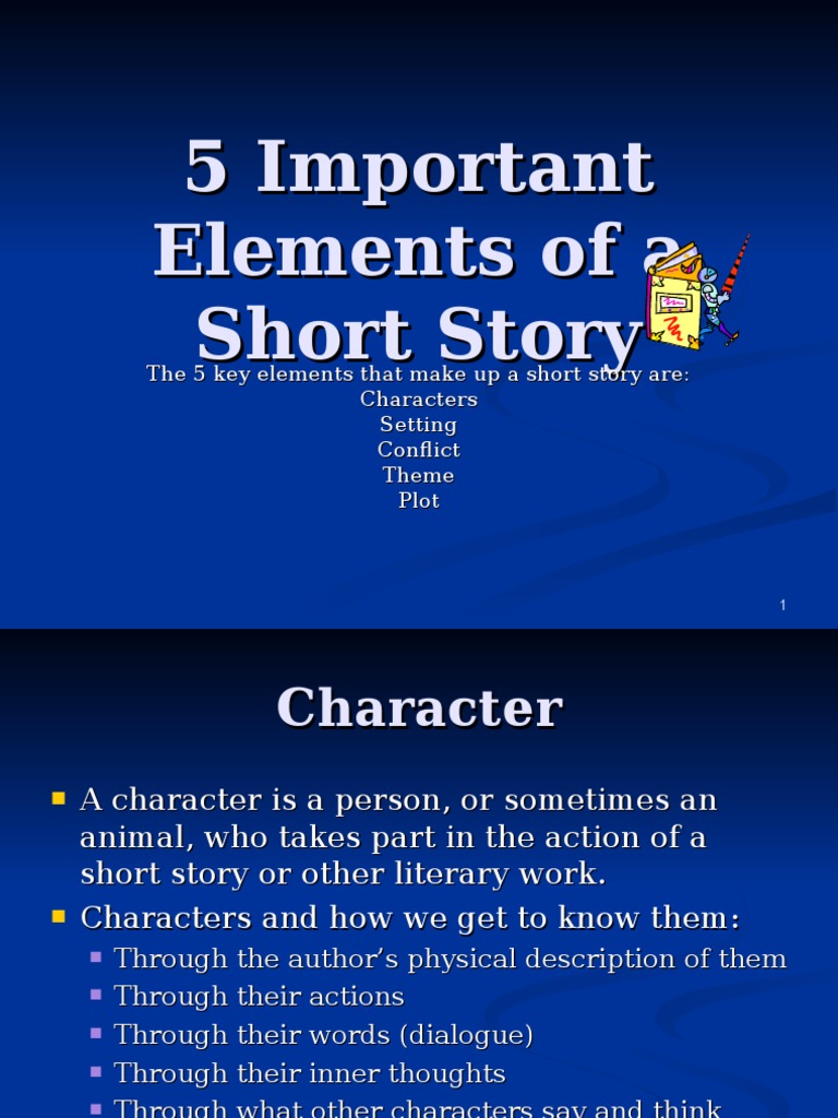 5 Key Elements of Short Stories | PDF | Plot (Narrative ...