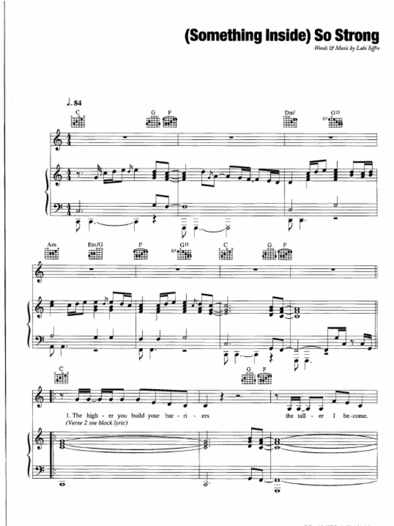 Something Inside So Strong