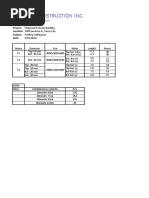 Table of Lap Splices 4000 Psi | PDF | Concrete | Architectural Design