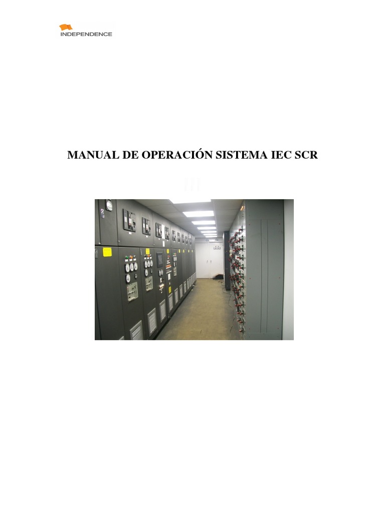 Manual SCR IEC Español | PDF | Generador eléctrico | Rectificador