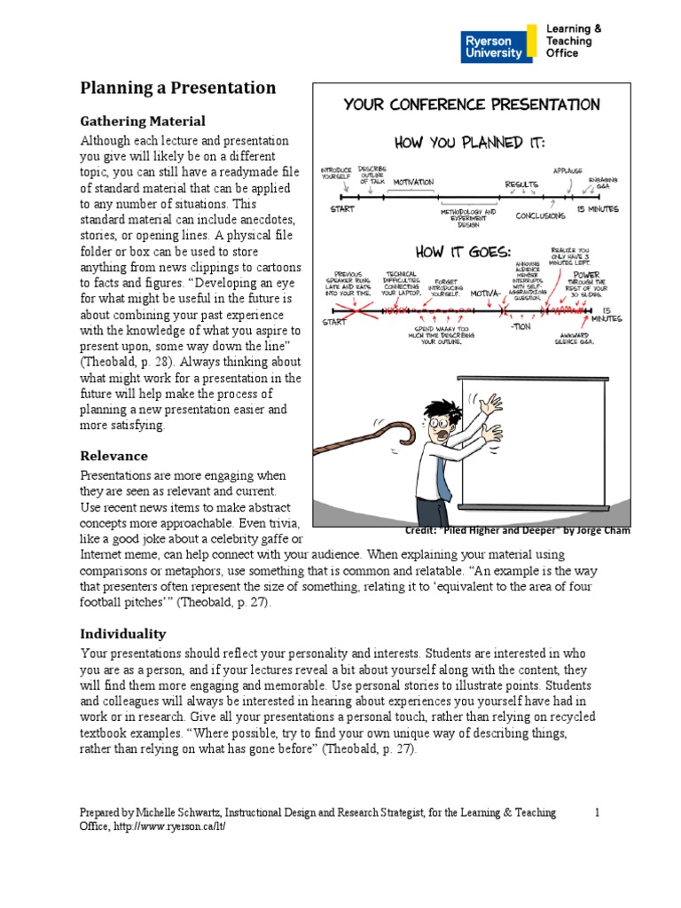Presentation Skills Handout | PDF | Narrative | Lecture