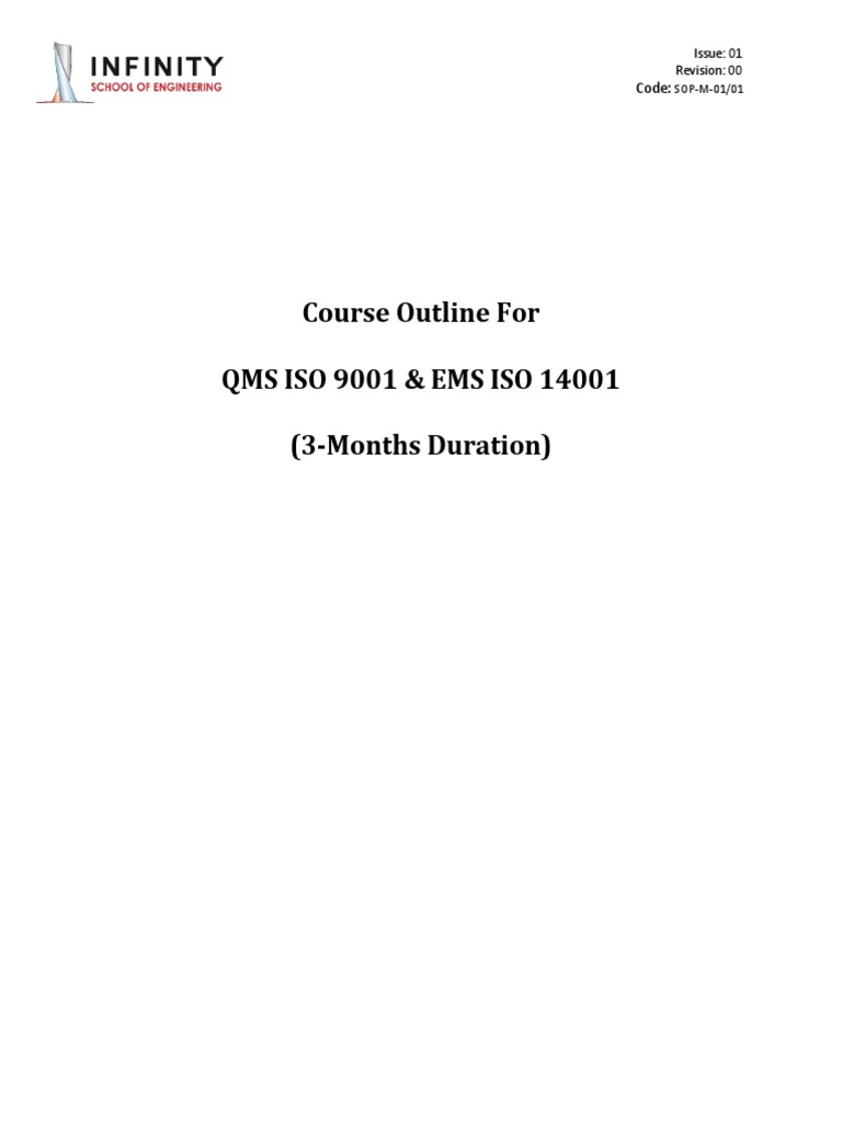 QMS 90001 and 14001 | PDF | Quality Management System | Iso 9000