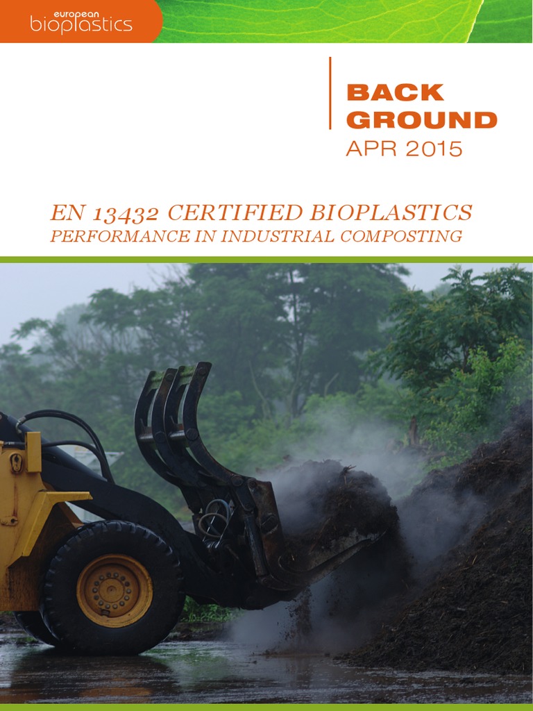 En 13432 Certified Bioplastics: Back Ground | PDF | Biodegradation ...