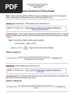 Water Quality Conversion Chart | PDF | Parts Per Notation | Scientific ...