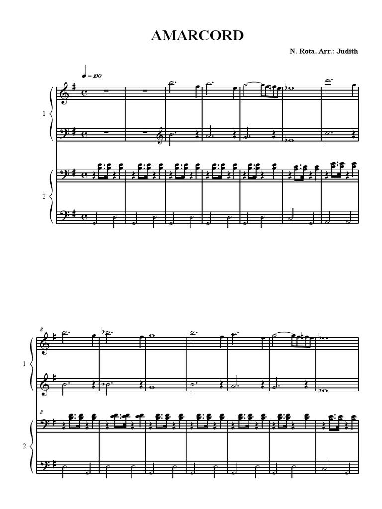 AMARCORD 4 Manos PDF | PDF