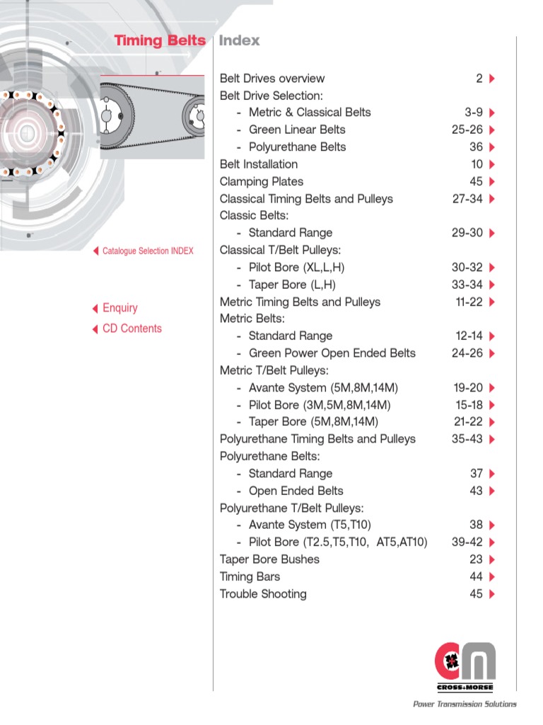 Timing Belt Drive Solutions Guide | PDF | Belt (Mechanical) | Machines