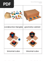 Montessori Constructive Triangle Command Cards | PDF | Rectangle ...