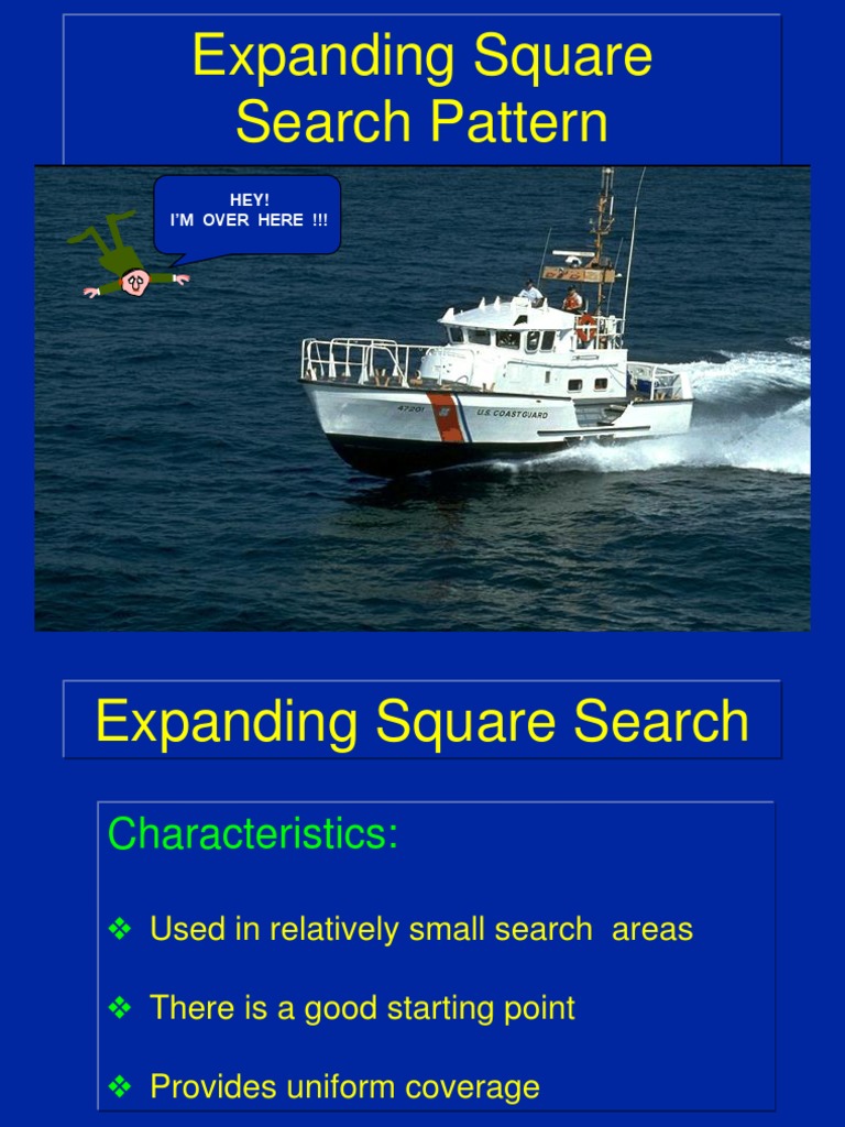 Expanding Square Search Pattern Guide | PDF | Speed | Latitude