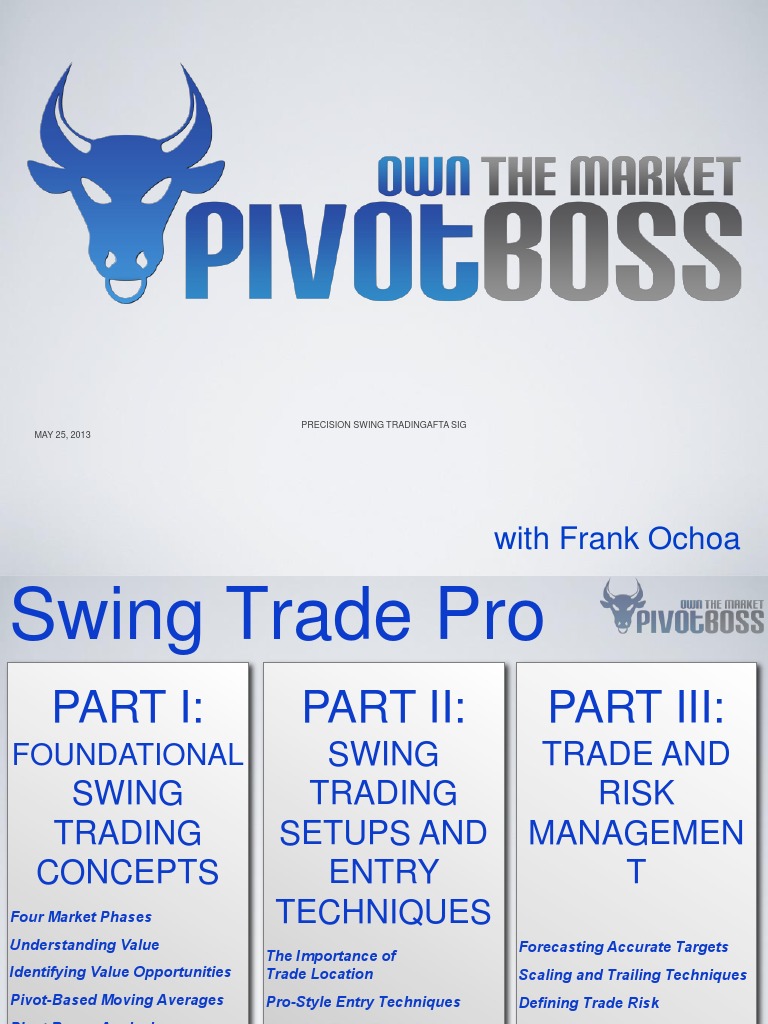 Frank Ochoa AfTA Precision Swing Trading 052513 PDF | PDF | Order ...