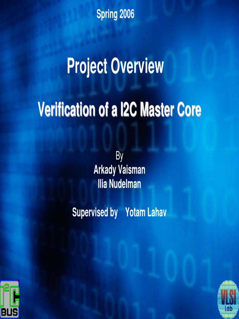 Project Overview: Verification of A I2C Master Core | PDF ...