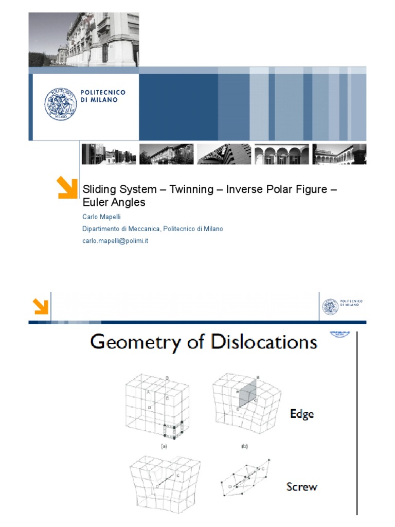 Sliding Systems | PDF | Crystal Structure | Mineralogy