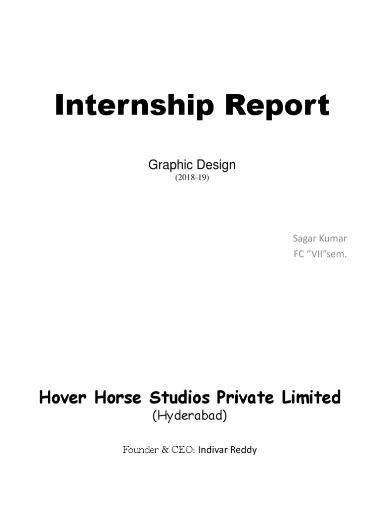 Internship Report (Mid Term) | PDF