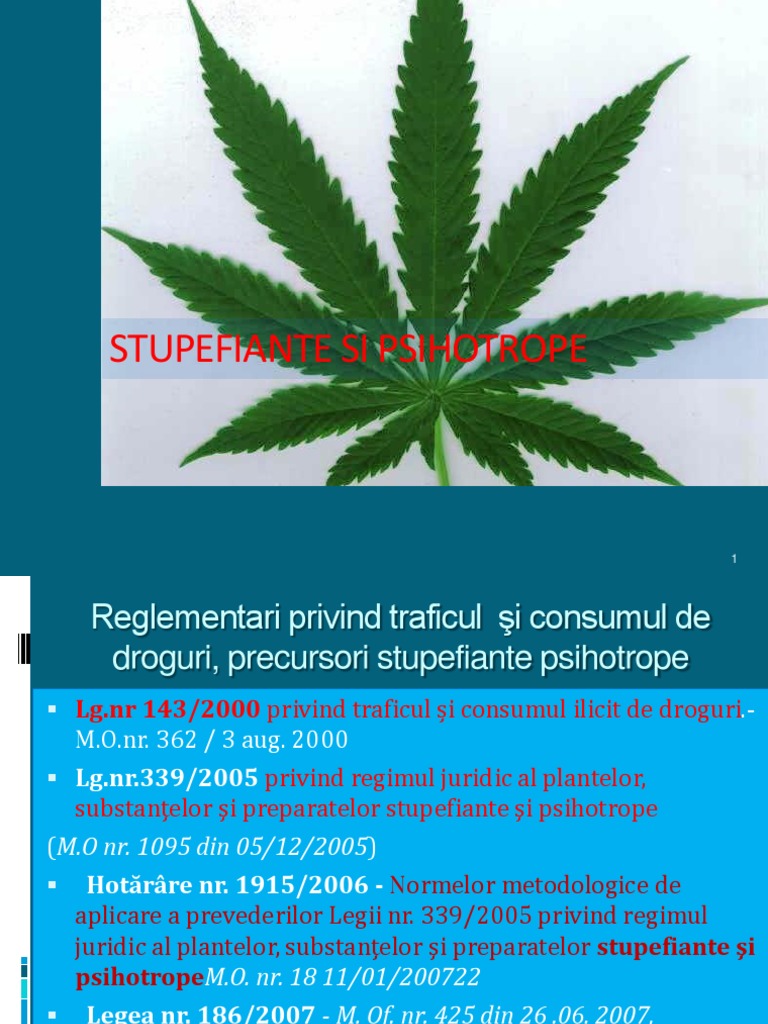 Curs 12-V-15-Stupefiante | PDF