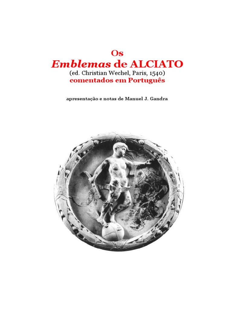 Os Emblemas de Alciato Ed. Christian Wec | PDF | Atena | Lisboa