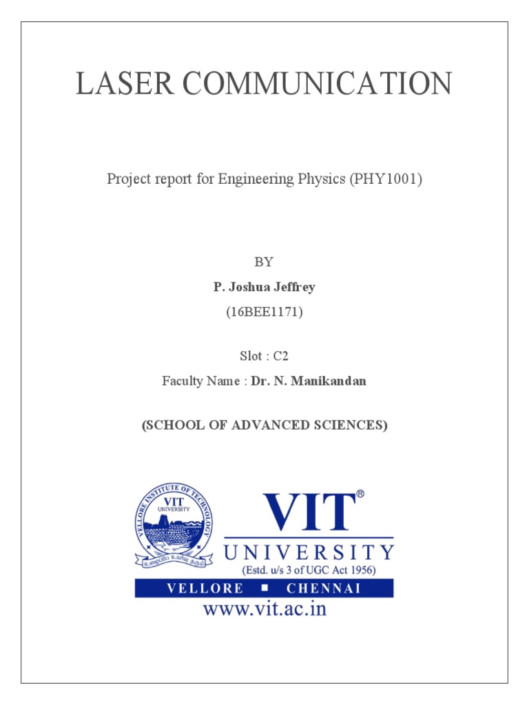 Laser Communication Project Report | PDF | Amplifier | Capacitor
