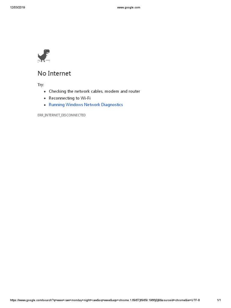 Troubleshooting Internet Disconnection | PDF